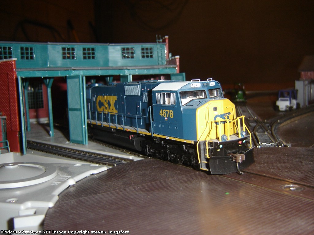 BACKING INTO THE ROUNDHOUSE